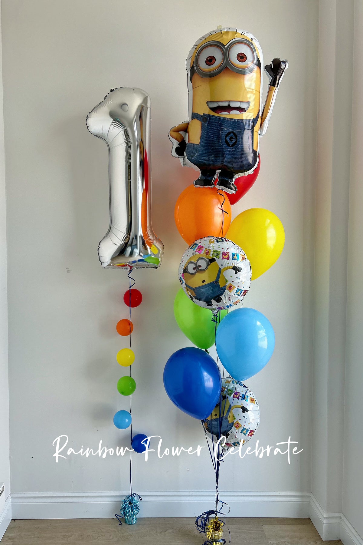 10 Helium Balloon | Helium Stuffed Balloons | Rainbow Flower Celebrate