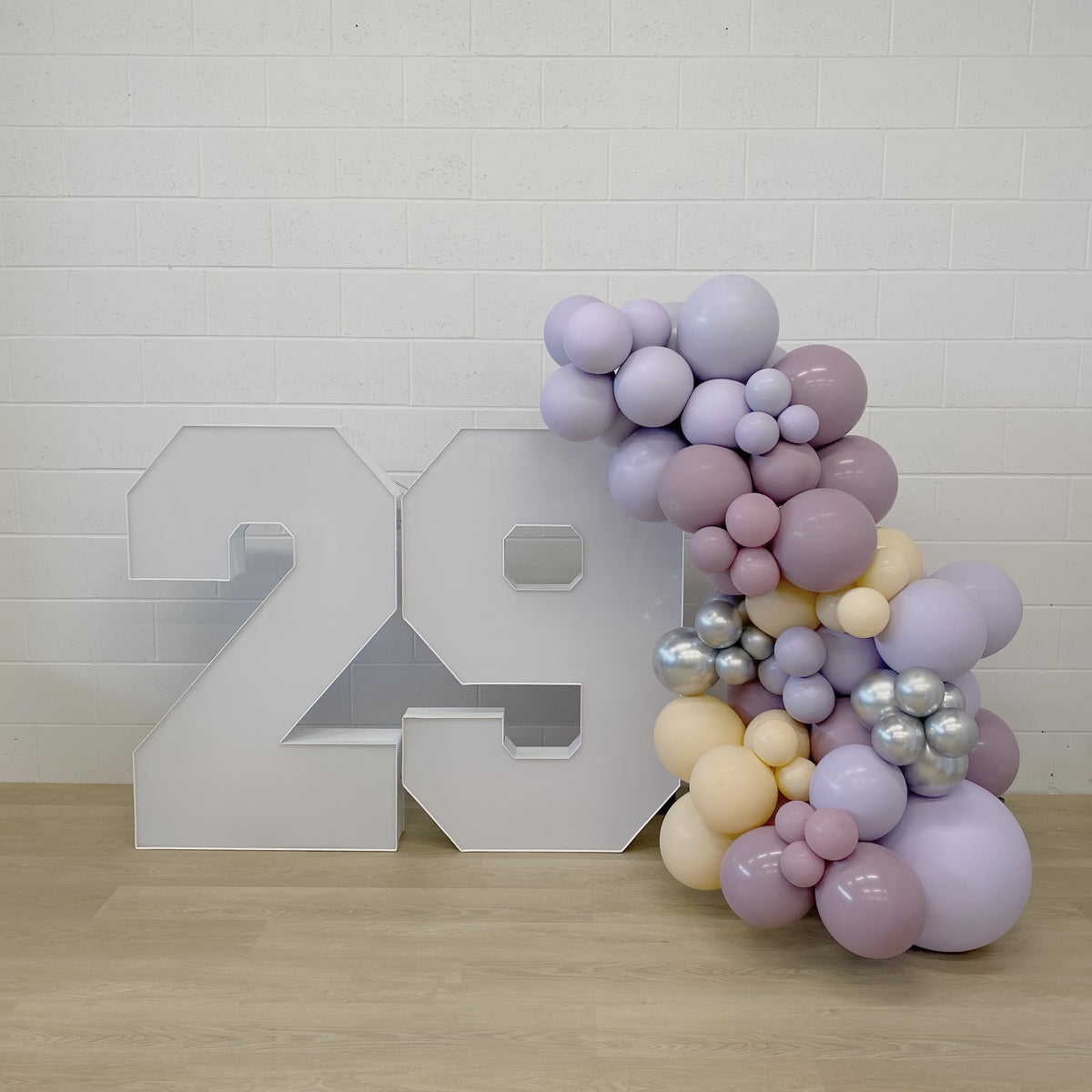 Marquee Balloon Numbers | Balloon Numbers | Rainbow Flower Celebrate ...